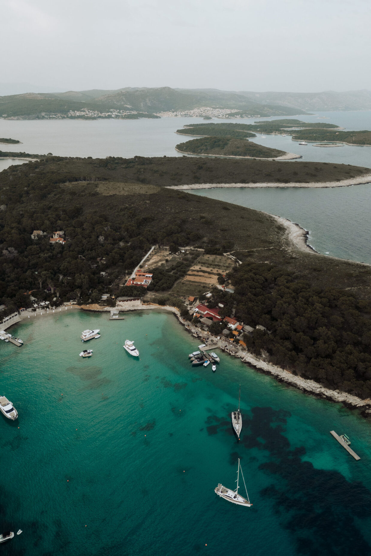 Laganini Beach Restaurant Terrace Hvar - Adriatic Wedding Croatia